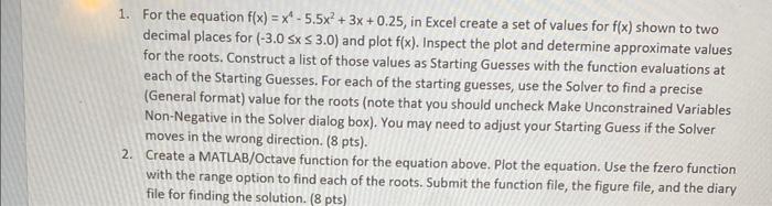 Solved solve question 2! use matlab and show every step. | Chegg.com