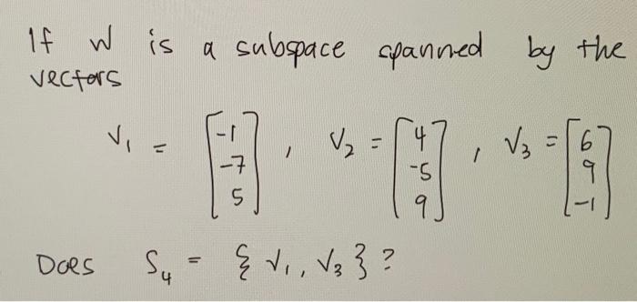 Solved For linear algebra, what steps do I take to | Chegg.com