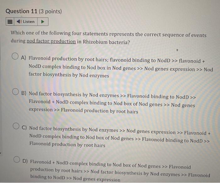 Solved Which one of the following four statements represents | Chegg.com