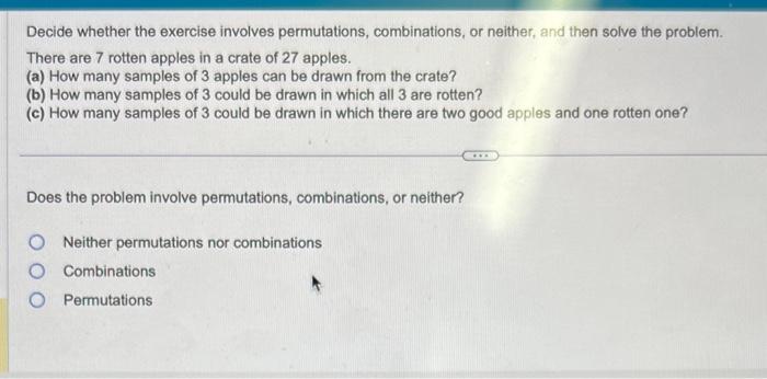 Solved The number of ways is In how many different ways can | Chegg.com
