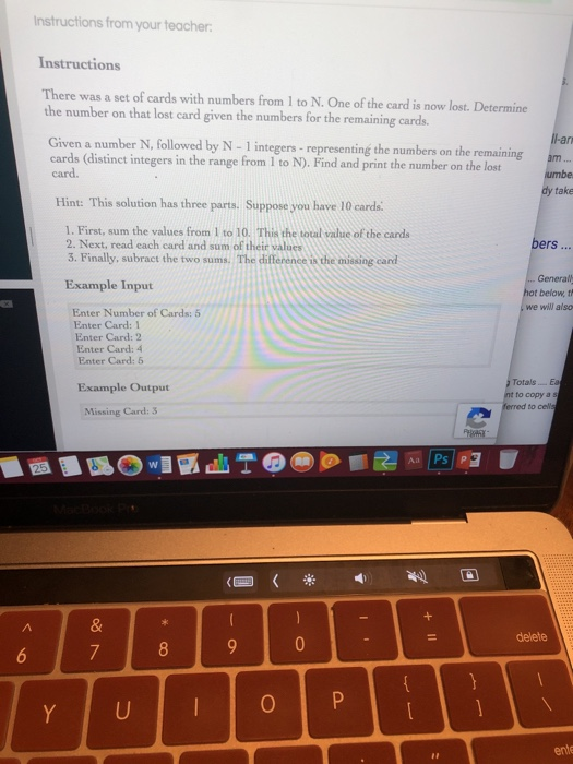Solved Instructions from your teacher. Instructions There | Chegg.com