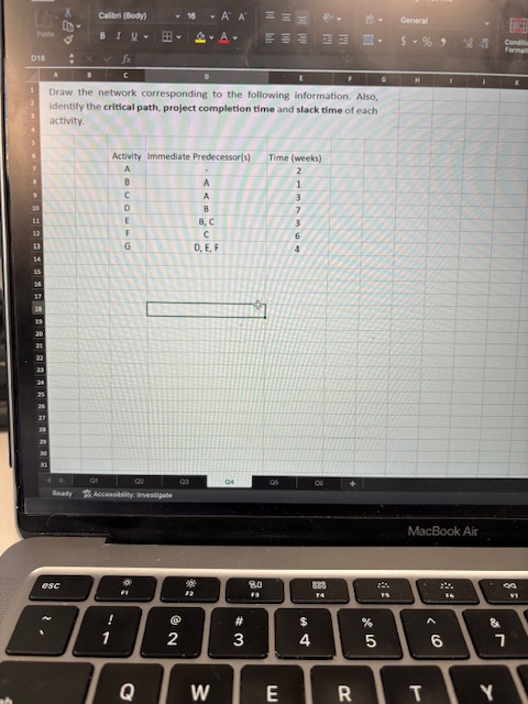 Solved Draw the network corresponding to the following | Chegg.com