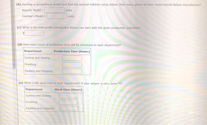 Solved its cutting and seming deportment, 300 - bours | Chegg.com