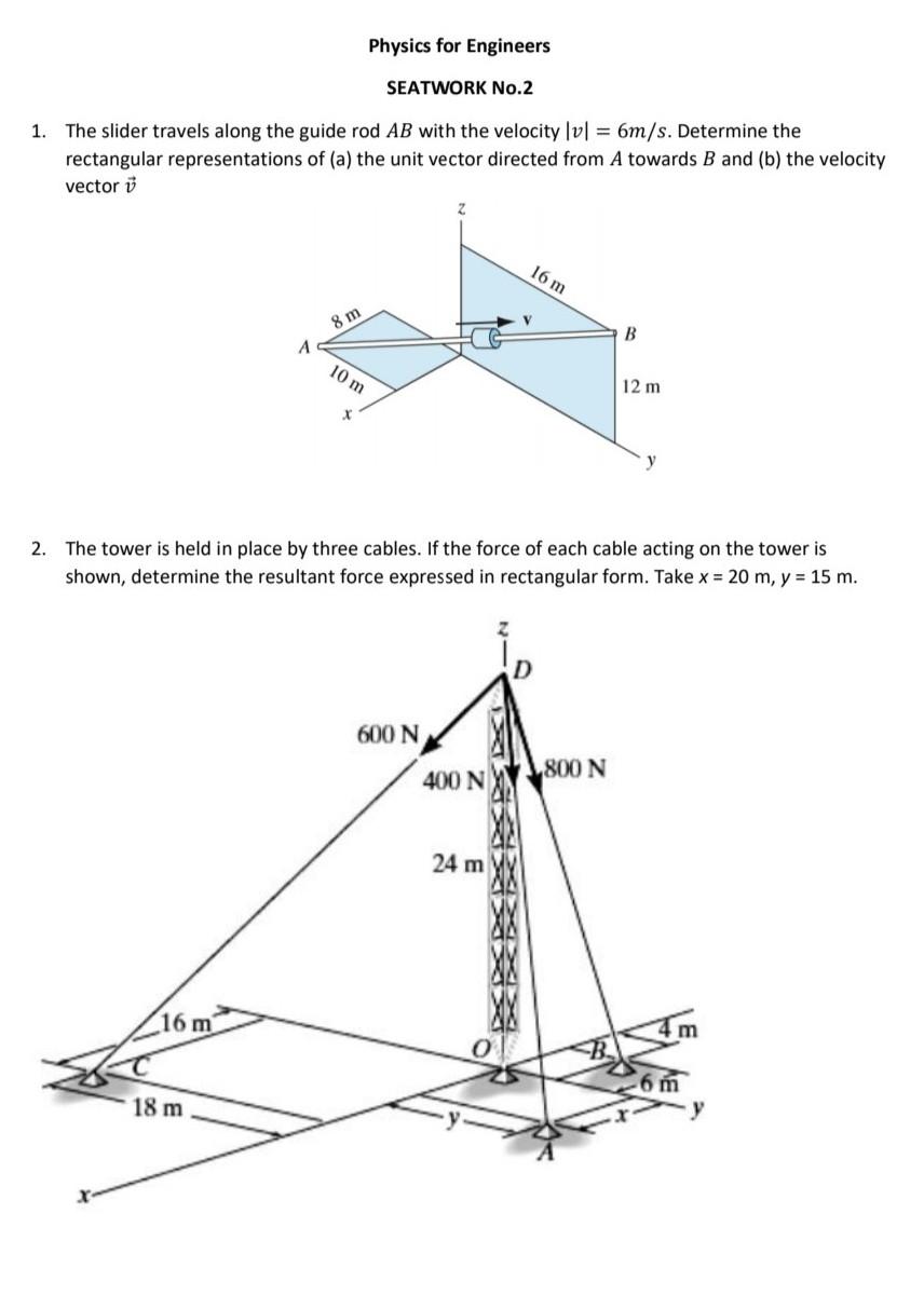 Solved Solve these using Multiplication of Vectors. I will | Chegg.com