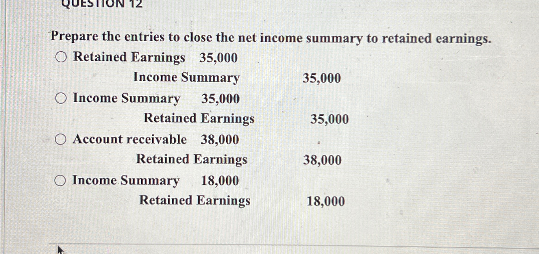 Solved 265484Prepare the entries to close the net income | Chegg.com