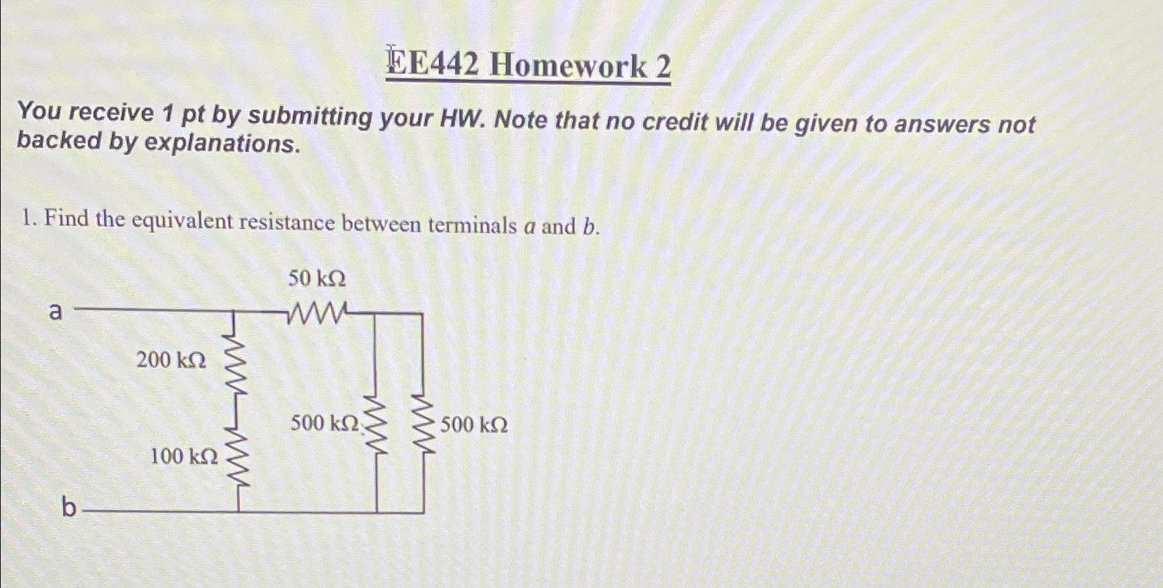 Solved EE442 ﻿Homework 2You receive 1 ﻿pt by submitting your | Chegg.com