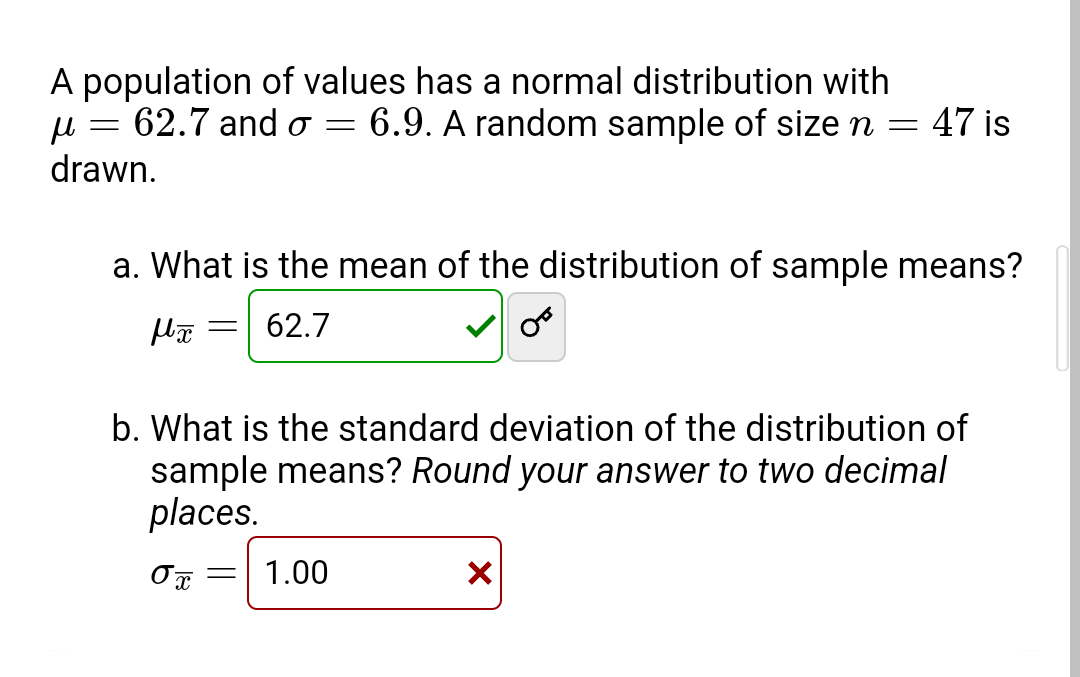 Solved A population of values has a normal distribution with | Chegg.com