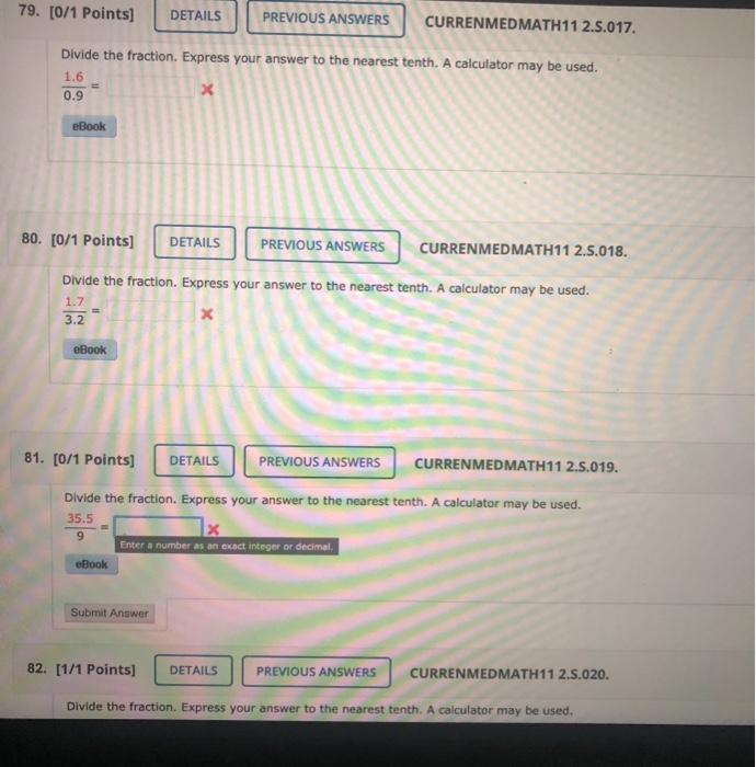 Solved 79. [0/1 Points) DETAILS PREVIOUS ANSWERS | Chegg.com