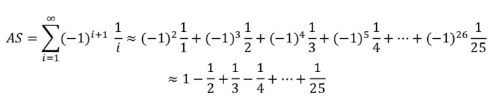 Solved Write a python code to approximate the alternating | Chegg.com