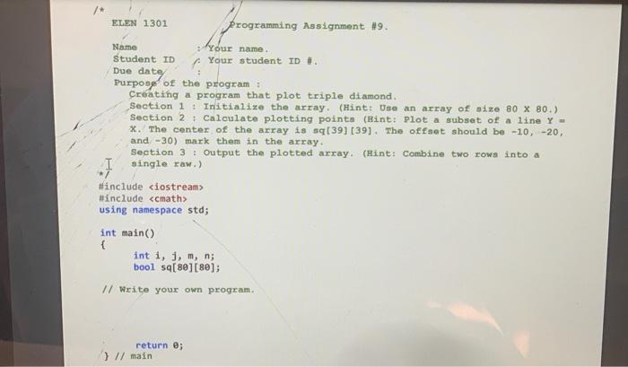 Solved return B; Example | Chegg.com