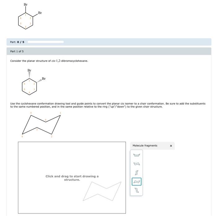 Solved Consider the following conformation of a substituted | Chegg.com