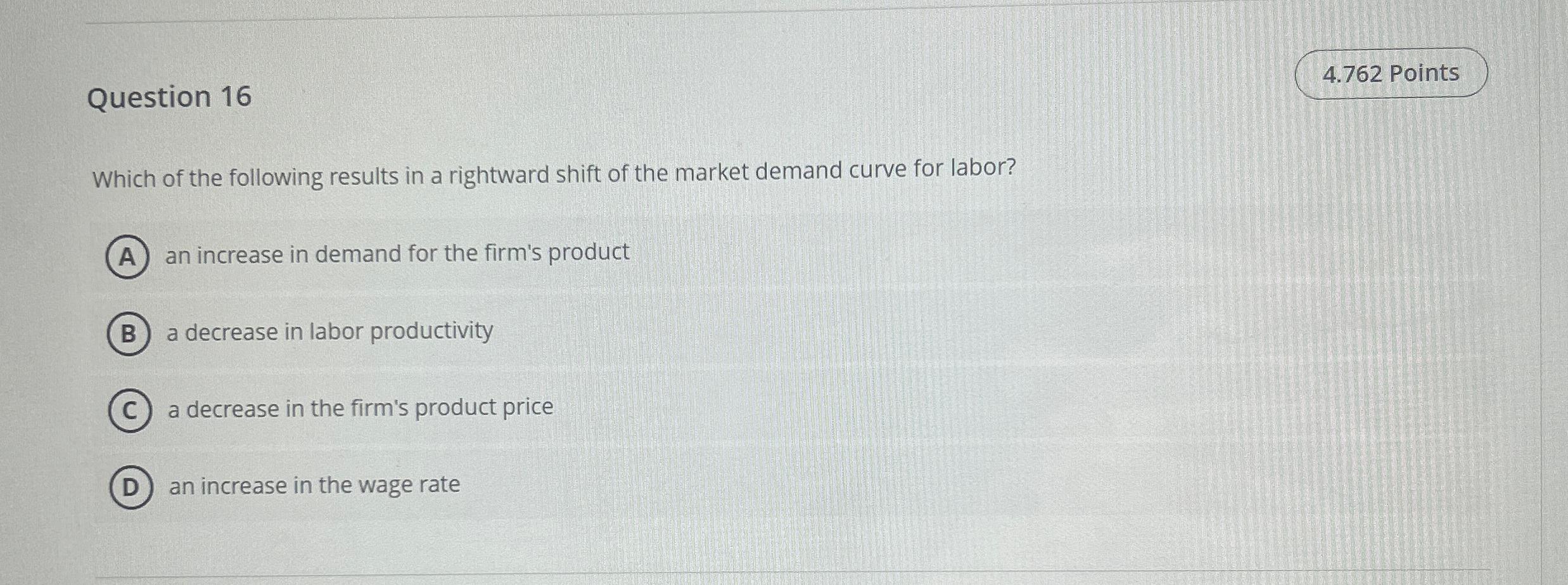 Solved Question 164.762 PointsWhich of the following | Chegg.com Solved Question 164.762 PointsWhich of the following | Chegg.com
