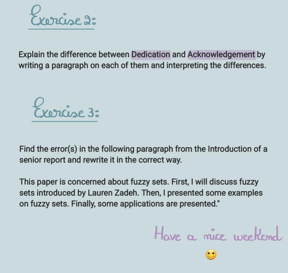 Solved Exercise as 2 Explain the difference between | Chegg.com