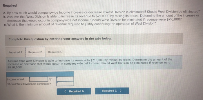Solved Exercise 6-15A (Algo) Segment elimination decision LO | Chegg.com