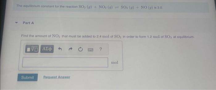 Solved Il a reaction mixture initially contains a CO | Chegg.com