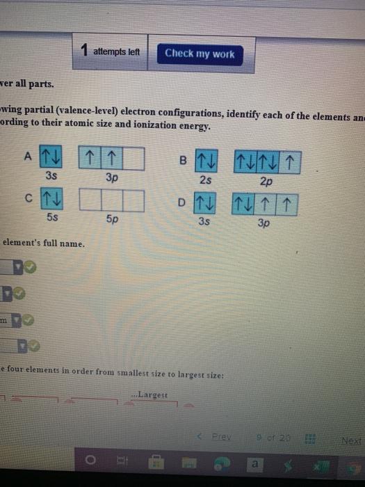 Solved choose all possible values of each number for the | Chegg.com
