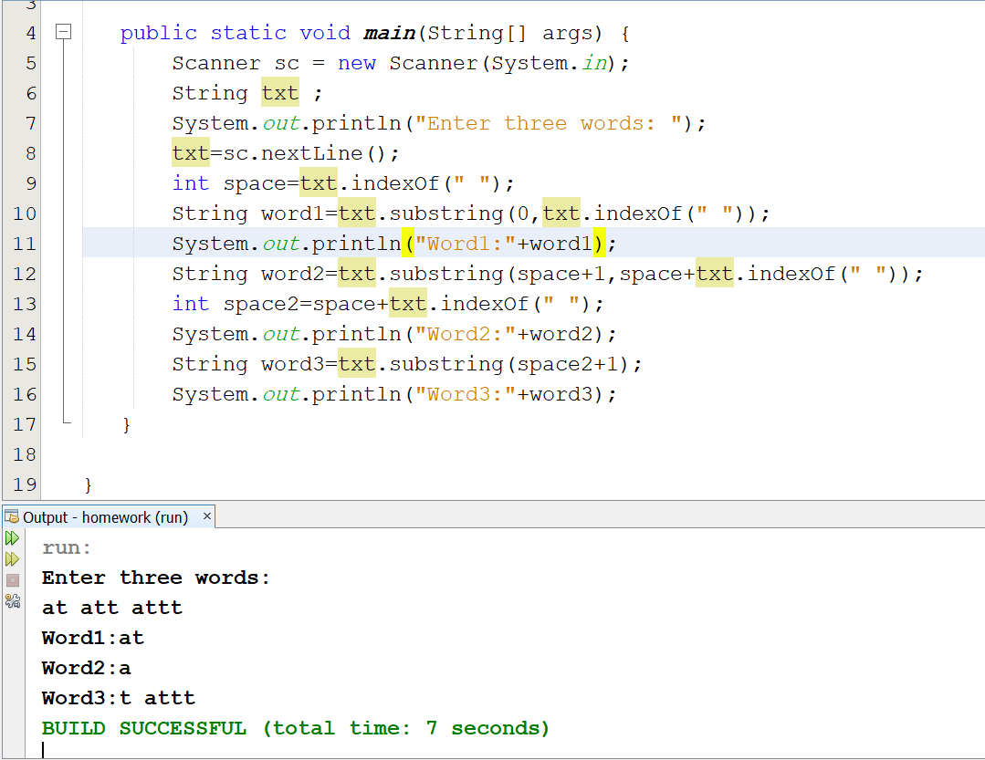 Solved 4 5 6 7 8 9 10 public static void main(String[] args) | Chegg.com