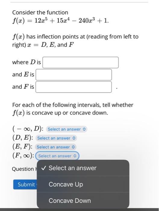 Solved Let f(x)=(4+3x)4 f(x) has one critical value at | Chegg.com