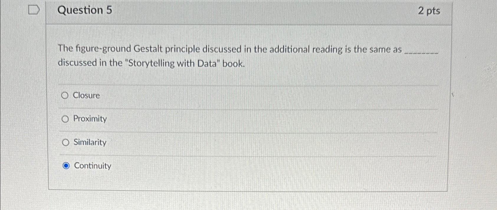 Solved Question 52 ﻿ptsThe figure-ground Gestalt principle | Chegg.com