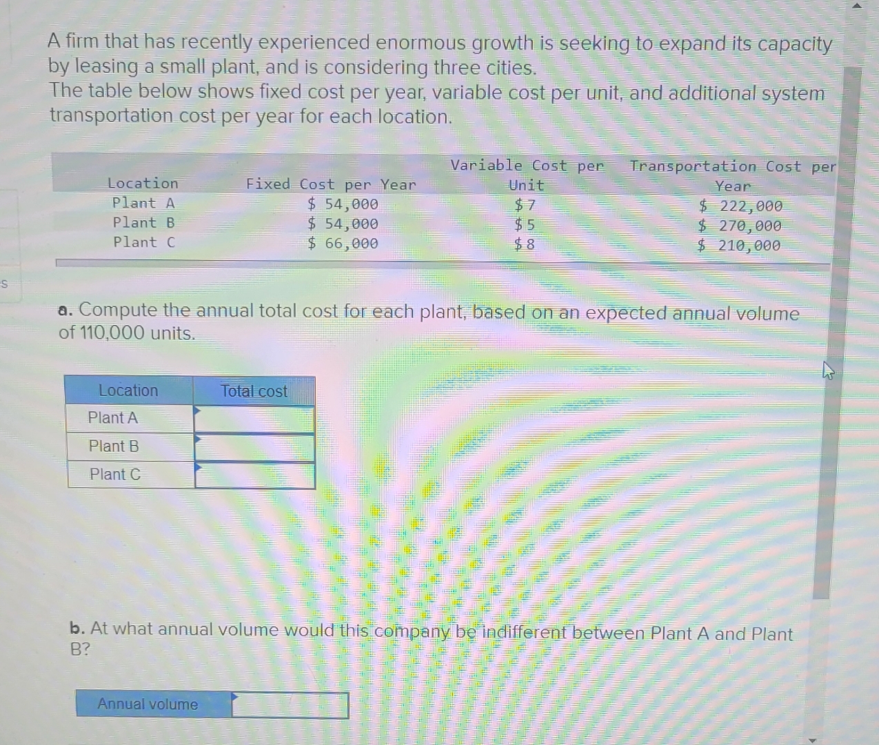 Solved A firm that has recently experienced enormous growth | Chegg.com