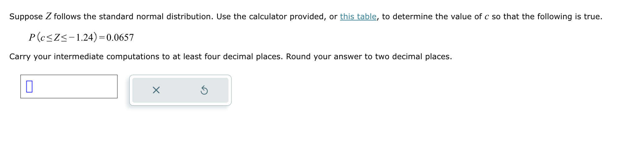 Solved Suppose Z ﻿follows the standard normal distribution. | Chegg.com