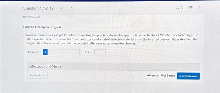 Review Conceptual Example 10 before attempting this | Chegg.com
