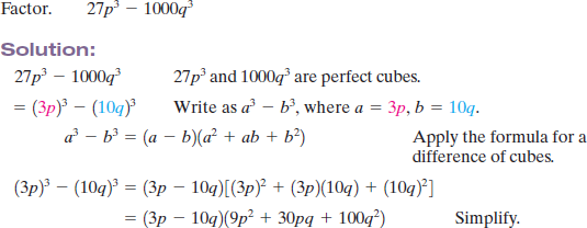 Sums And Differences Of Cubes Worksheet