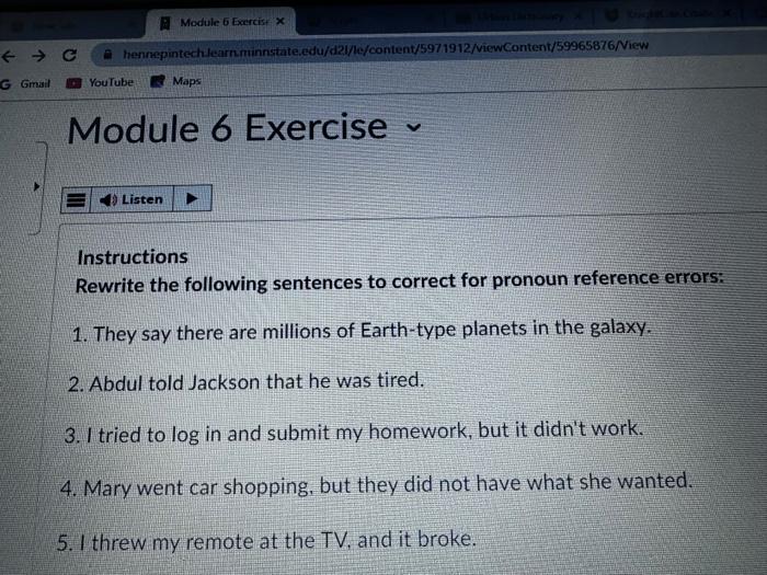 Instructions Rewrite the following sentences to | Chegg.com Instructions Rewrite the following sentences to | Chegg.com