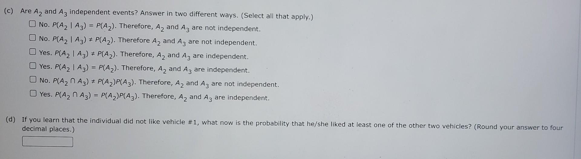 Solved Consider randomly selecting a single individual and | Chegg.com