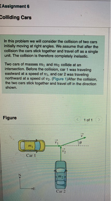 Solved Assignment 6 Colliding Cars In this problem we will | Chegg.com Solved Assignment 6 Colliding Cars In this problem we will | Chegg.com