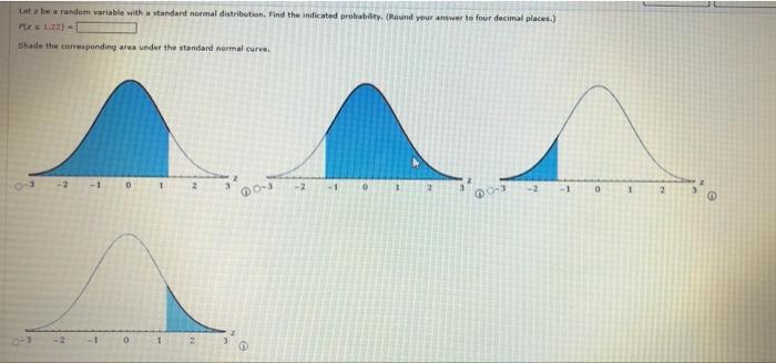 [Solved]: Let z be a random variable with a standard normal