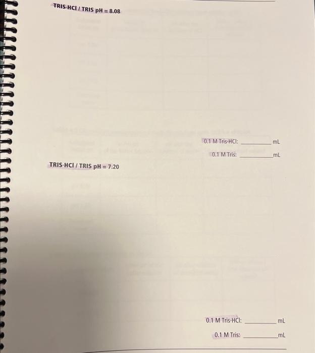 Solved Need some help with preperation calculations for | Chegg.com