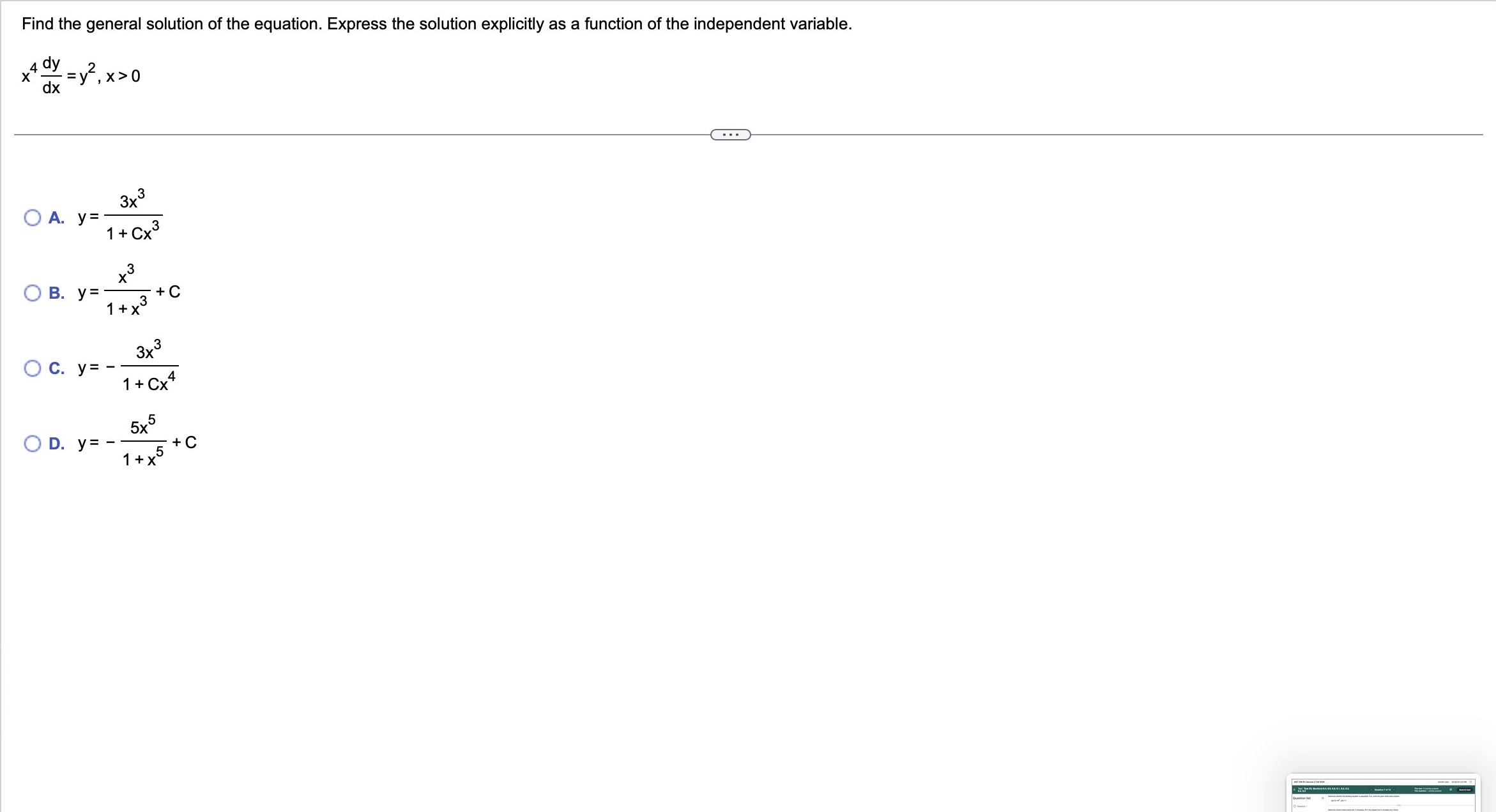 Solved Find the general solution of the equation. Express | Chegg.com