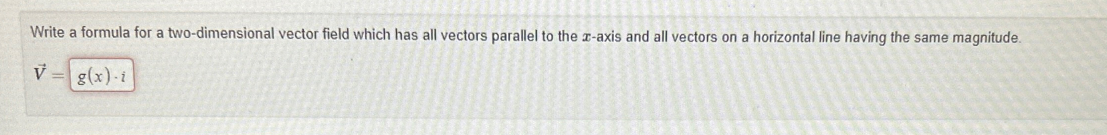 Solved Write a formula for a two-dimensional vector field | Chegg.com