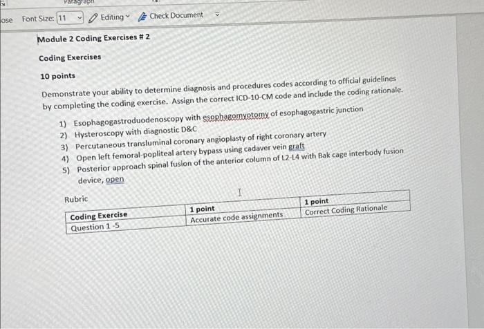 Solved use the PCS code manual to locate the inpatient | Chegg.com