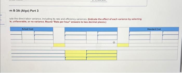 Problem 8-3A (Algo) Flexible overhead budget; | Chegg.com