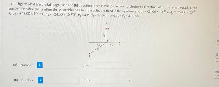 Solved In the figure what are the (a) magnitude and (b) | Chegg.com