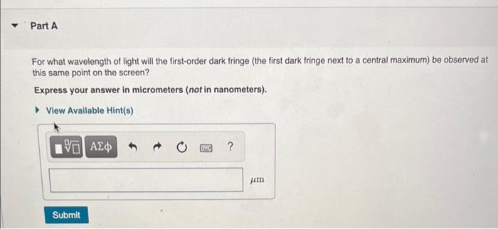 Solved Coherent light with wavelength 595 nm passes through | Chegg.com