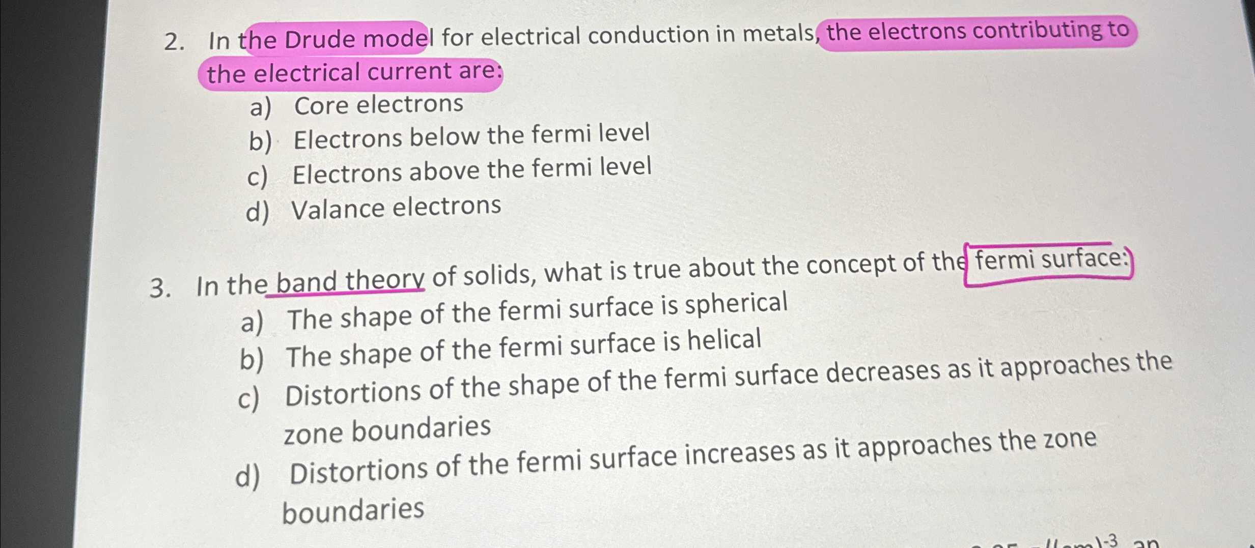Solved In the Drude model for electrical conduction in | Chegg.com