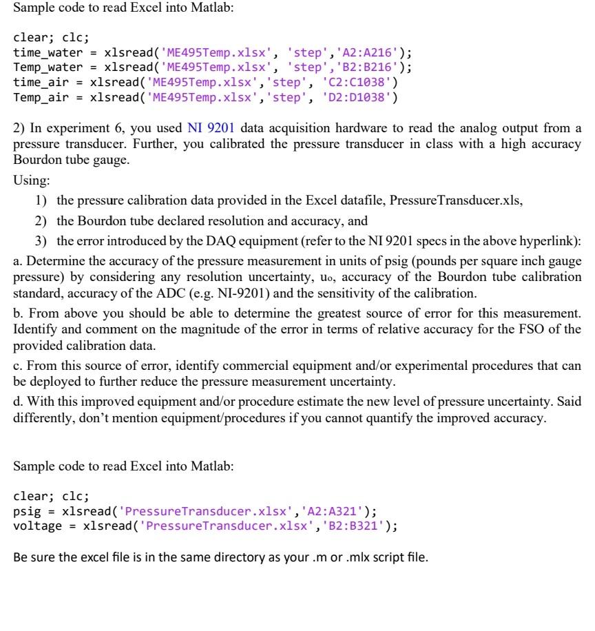 Solved 1) In experiment 5 , you measured the time constants, | Chegg.com