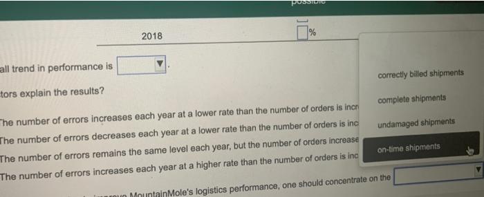 Solved MountainMole Foods has decided to use the perfect | Chegg.com