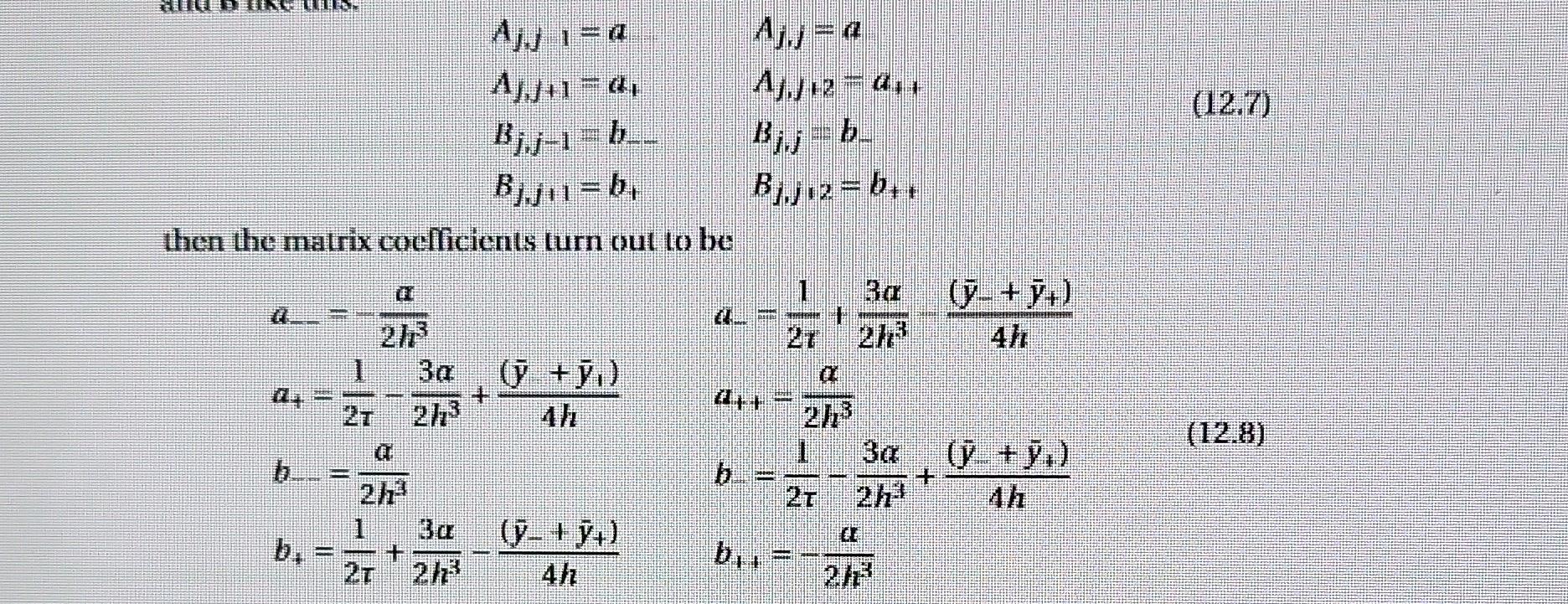 Solved P12.1 Derive the formulas in Eq. (12.8) for the a and | Chegg.com