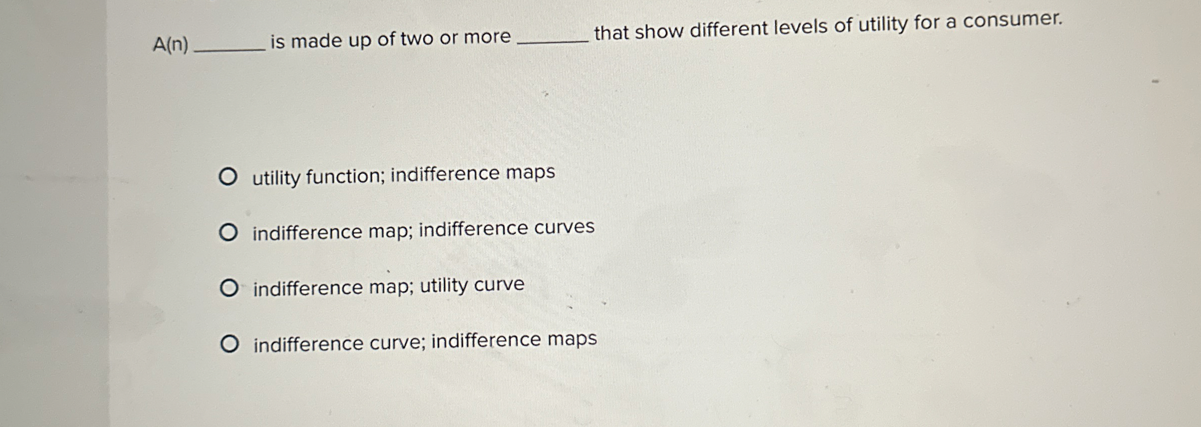 Solved A(n)is made up of two or morethat show different | Chegg.com