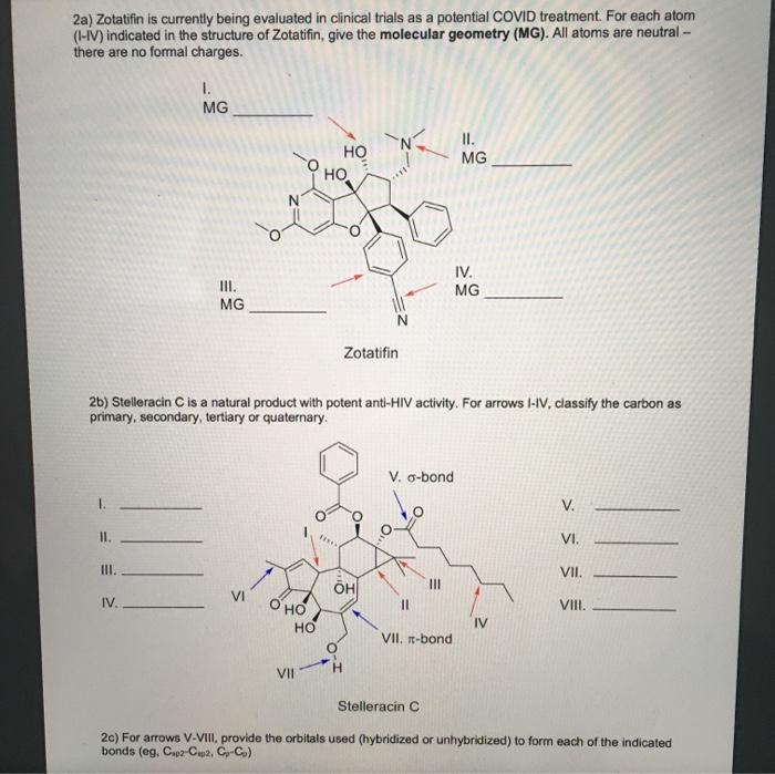 Solved 2a) Zotatifin is currently being evaluated in | Chegg.com
