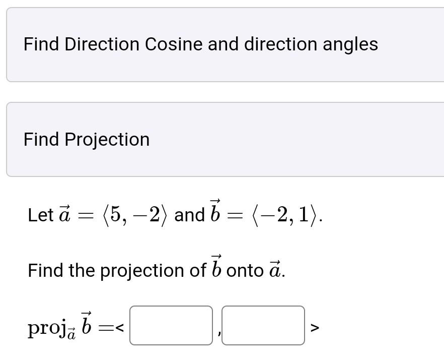 Solved Find Direction Cosine and direction angles Find | Chegg.com