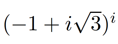 Solved simplify the complex number:(-1+i32)i | Chegg.com