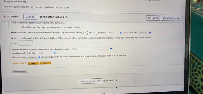 Solved The following statement is true. (Note that you do | Chegg.com