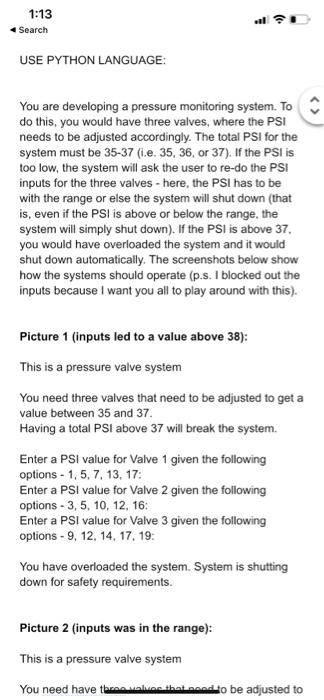 Solved You are developing a pressure monitoring system. To | Chegg.com