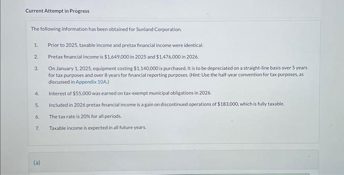 Solved Prepare the journal entry to record 2026 income tax | Chegg.com