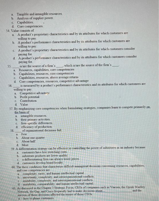 Solved 41. Characteristics of the current economic segment | Chegg.com